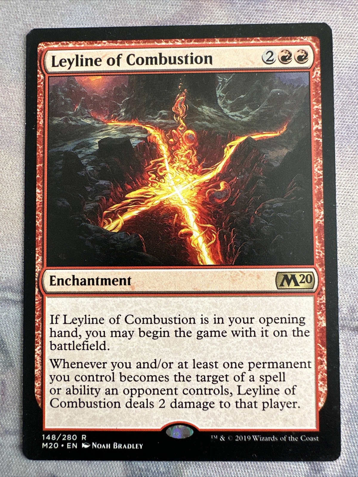 MTG Leyline of Combustion Core Set 2020 148/280 Regular Rare for sale ...