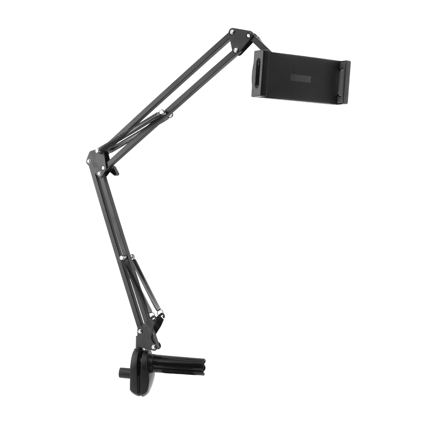 Adjustable Long Arm For Bed Desk Metal Black Rotation Universal Lazy ...