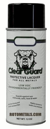 Sealer Clear Guard Lacquer for Zinc - For Vertical Surfaces Only! CB-08 ...