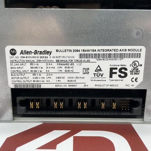 2094-BC02-M02-S | Allen Bradley | Integrated Axis Module, Used (UPP ...