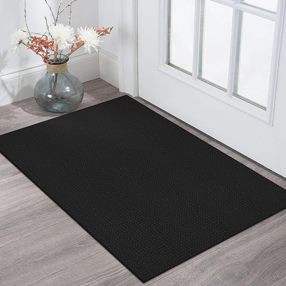 Indoor Door Mat 2x3 ft Small Area Rugs Washable Front Door Mat Non Slip ...