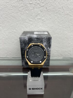 New G-Shock GA2100 Black / Yellow Casio Oak AP Royal Oak Style Limited ...