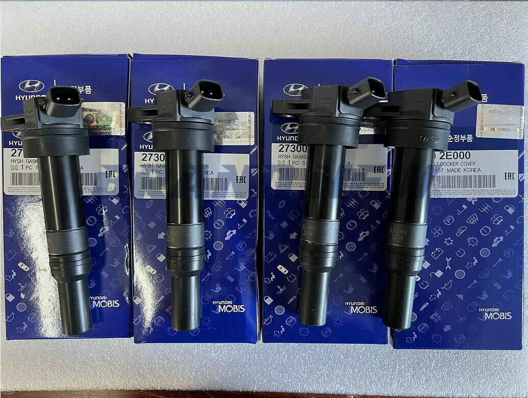 4x Genuine 27300-2E000 Ignition Coil For 2001-17 Hyundai Elantra Kia ...