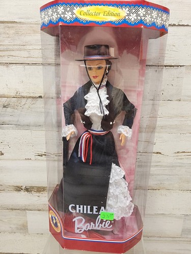 1997 Mattel Chilean Barbie “Dolls of the World” Collectors Edition ...