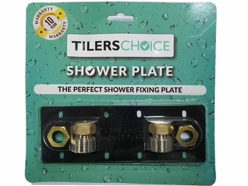 Shower Wall Plate Bracket QUALITY PL8 For Thermostatic Bar Mixer Valve ...