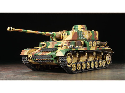 Tamiya 1/16 German Panzer Pz.Kpfw.IV Ausf.J With Motor 36211 Plastic ...