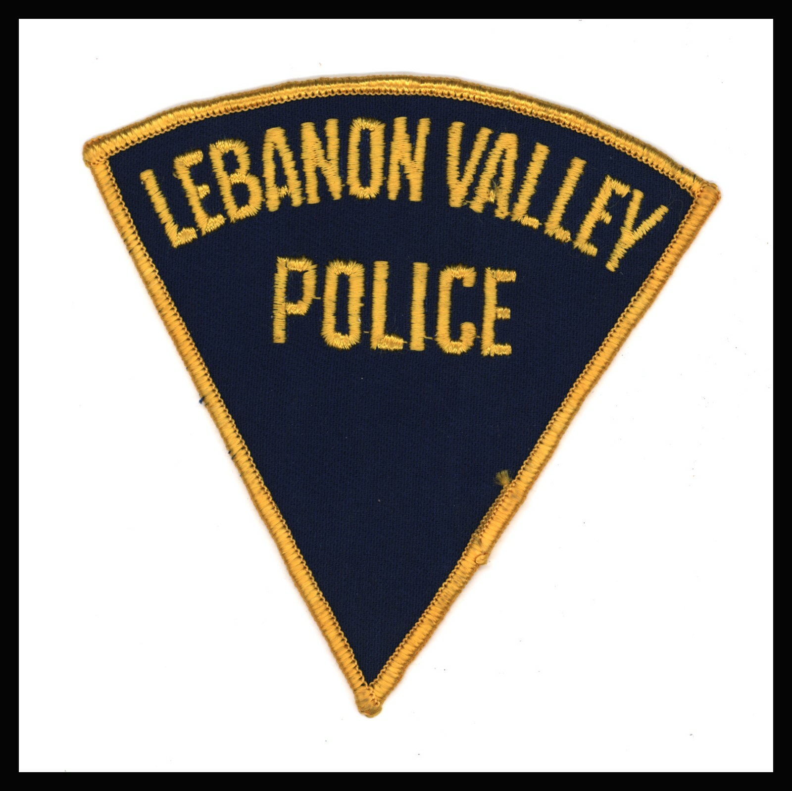 Lebanon Valley Pennsylvania Police 4" x 4" Embroidered Patch Cheese ...