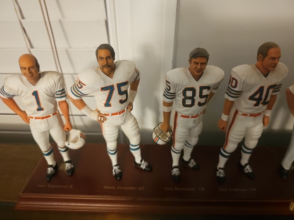 *RARE* Danbury Mint 1972 STILL Undefeated Miami Dolphins 17-0 | eBay