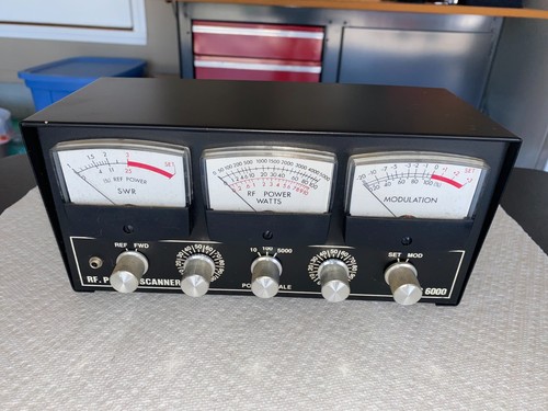 Valor/Para Dynamics PDC 6000 SWR/Watt/Modulation Meter NOT TESTED | eBay