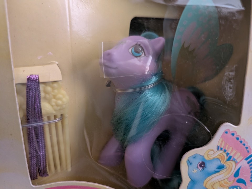 1987 My Little Pony "High Flyer" Summer Wing Pony- Vintage New In Box ...