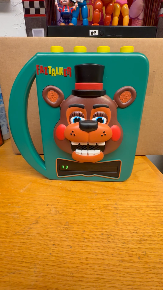 FNAF 2 Five Nights at Freddy's 2 Faztalker Popcorn Bucket NEW/SHIPS NOW ...