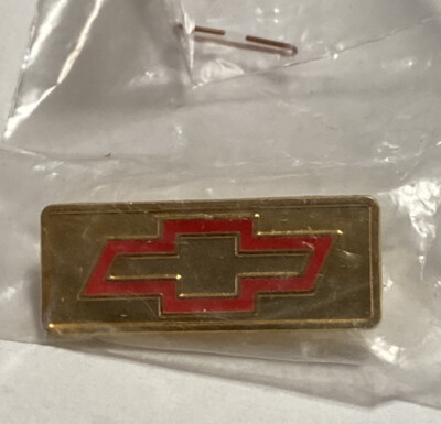 NEW CHRYSLER CHEVY HAT PIN LAPEL TIE TAC RED ENAMEL BADGE CLASSIC | eBay