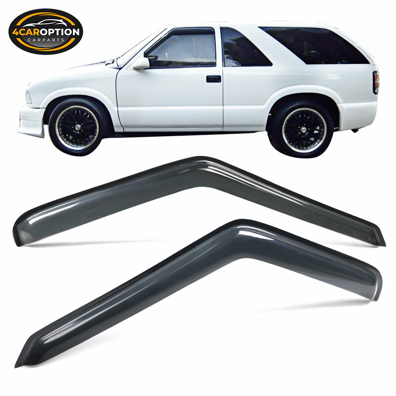 Fits 94-05 Chevy S10 GMC S15 Sonoma Isuzu Window Visors Acrylic 2Pc Set ...