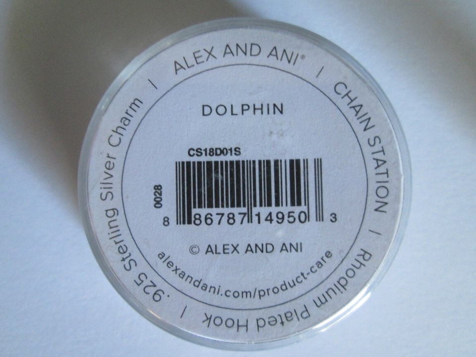 ALEX AND ANI STERLING SILVER 3-D DOLPHIN CHARM, NEW! 886787107619| eBay