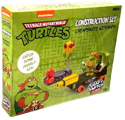 NEW Nickelodeon Teenage Mutant Ninja Turtles Snap & Switch Construction ...