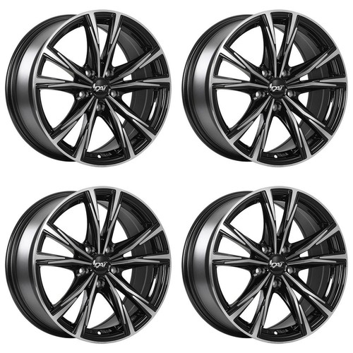Set of 4 17in Black Alloy Wheel Rims for Ford Crown Victoria, DAW74D9 ...