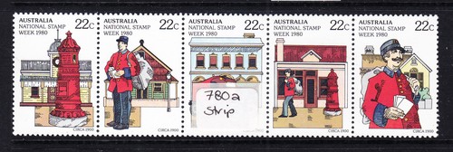 1980 NATIONAL STAMP WEEK STRIP OF 5 ASC:780a ***MUH*** | eBay