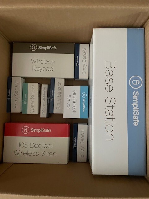 SimpliSafe Wireless Security System with 105 decibels Wireless Siren | eBay