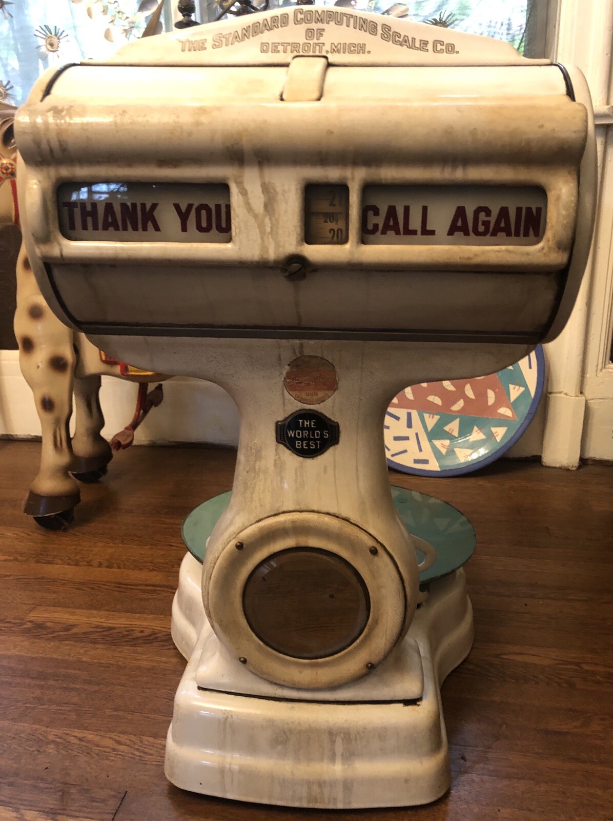 Vintage Antique General Store Scale Standard Computing Scale Co Detroit ...