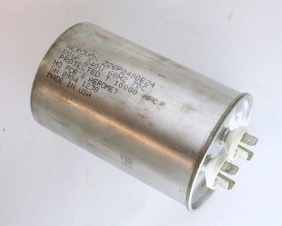 1x 80uF 240VAC Motor Run Capacitor 240V AC 80 mfd 80mfd 240 Volts Pump ...