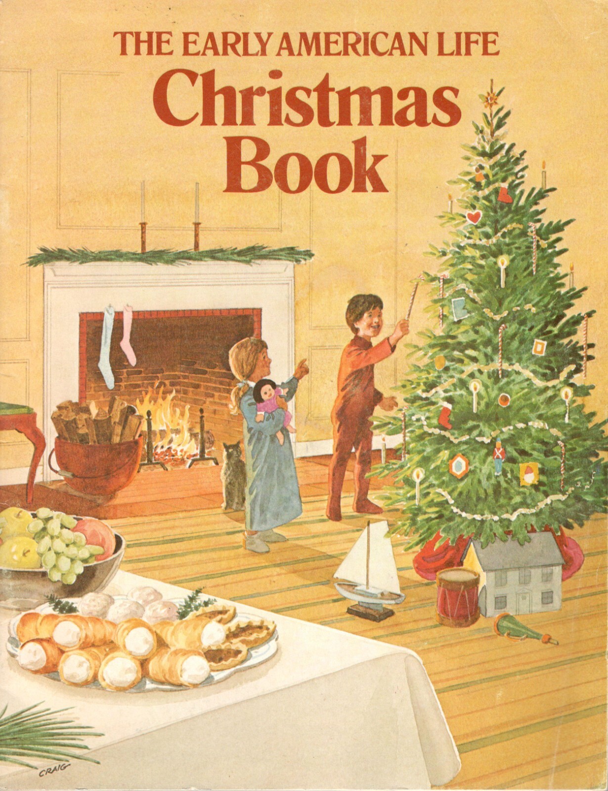 Vintage Magazine The Early American Life Christmas Book 1980 Paperback ...