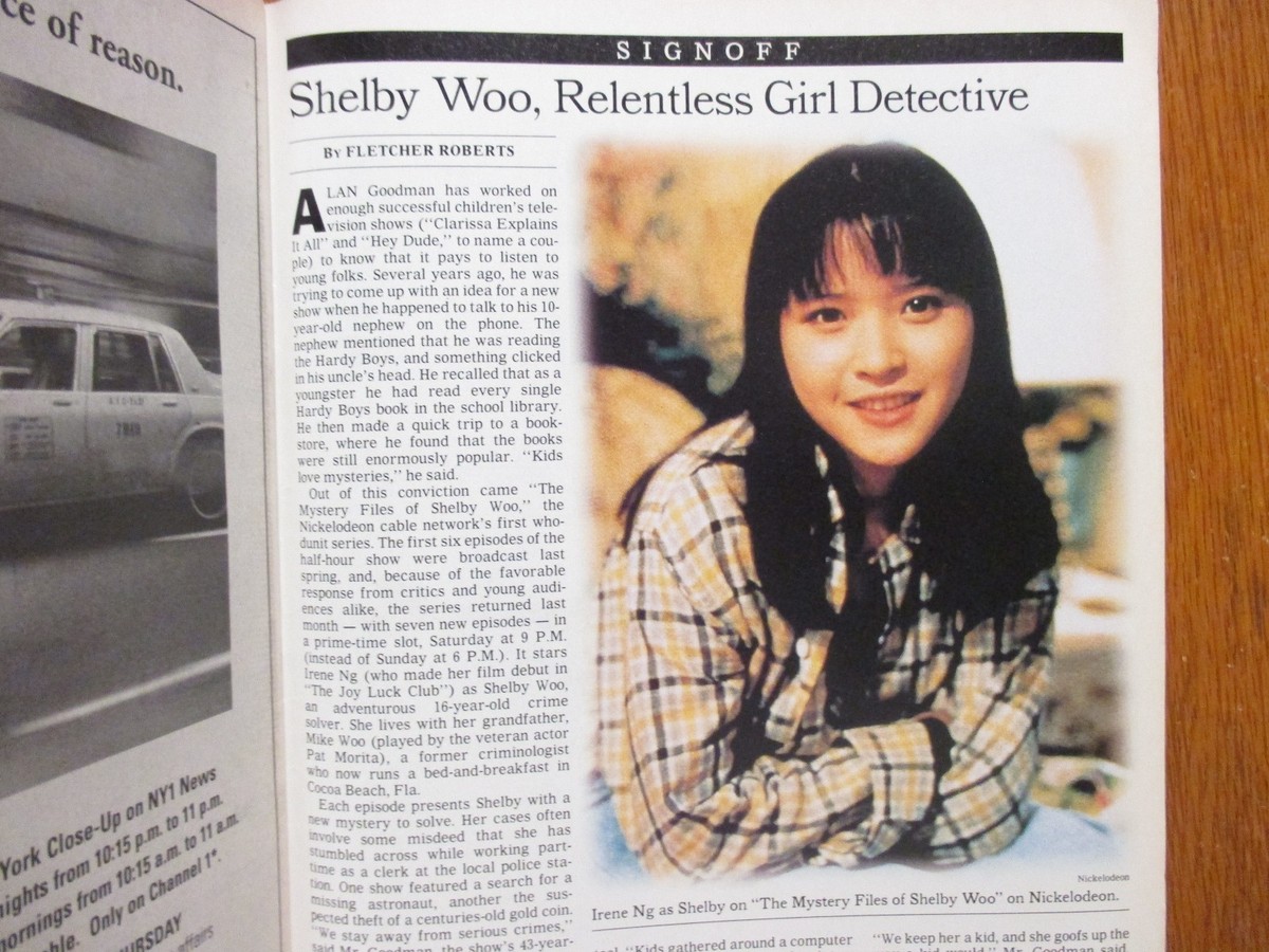Irene Ng Shelby Woo The Mystery Files Of Shelby Woo Streaming Online