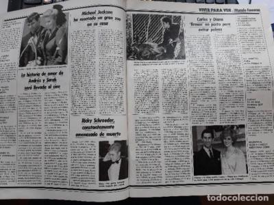 RICKY SCHROEDER LADY DE MICHAEL JACKSON SARAH FERGUSSON CARLOS ANDRES ...