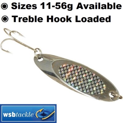 Dexter Style Wedge Sea Boat Fishing Lure Bass Mackerel Pollock WSB ...