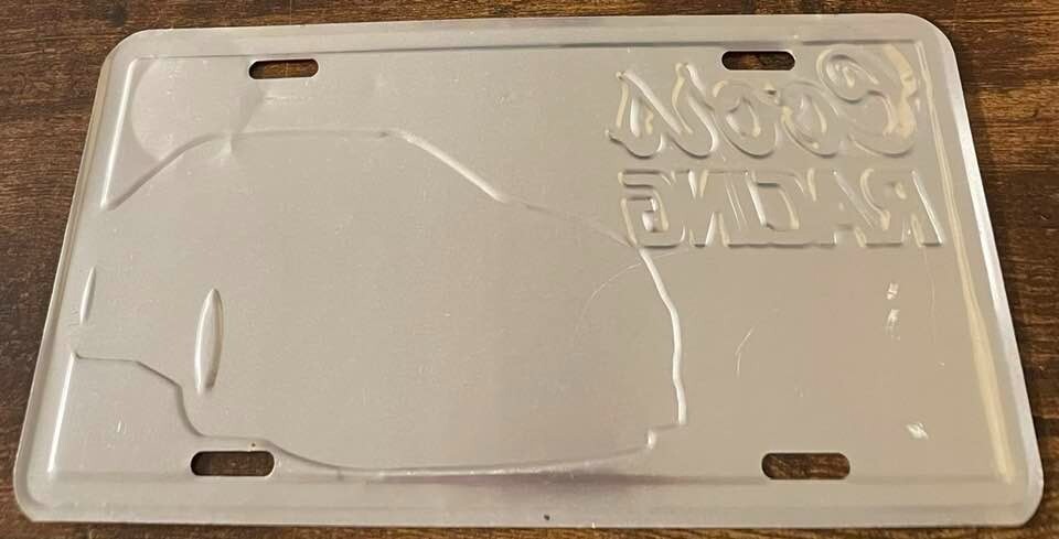 Coors Racing Bill Elliott Booster License Plate Nascar Thunderbird ...