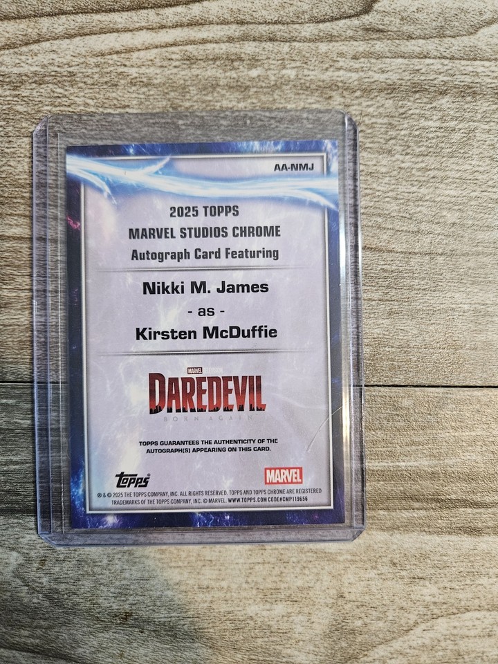 Nikki James as Kirsten McDuffie 2025 Topps Chrome Marvel Studios ...