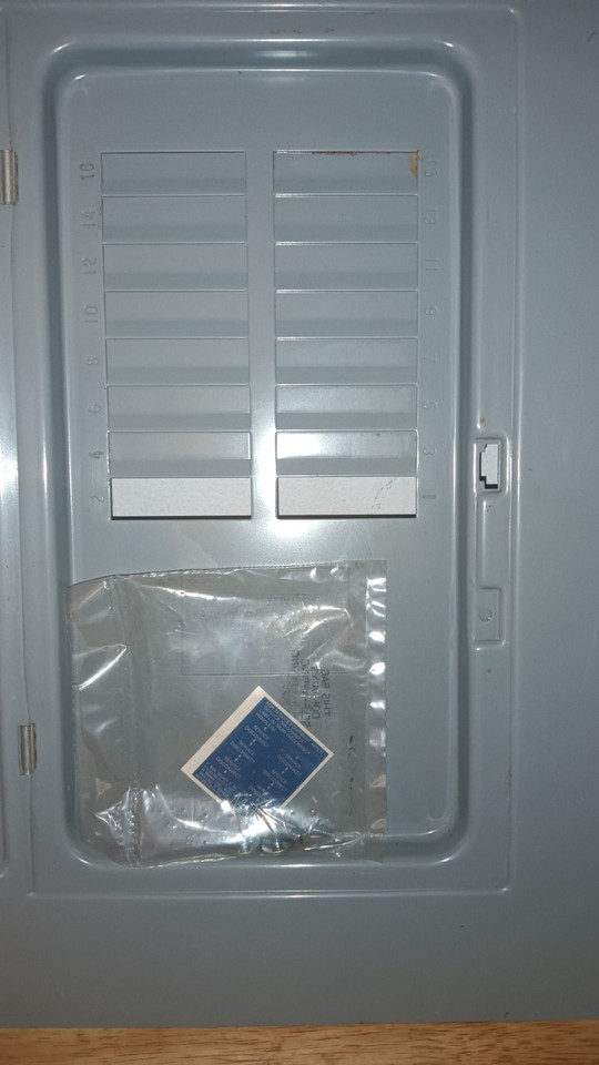 SQUARE D LOAD CENTER ELECTRICAL PANEL COVER | eBay