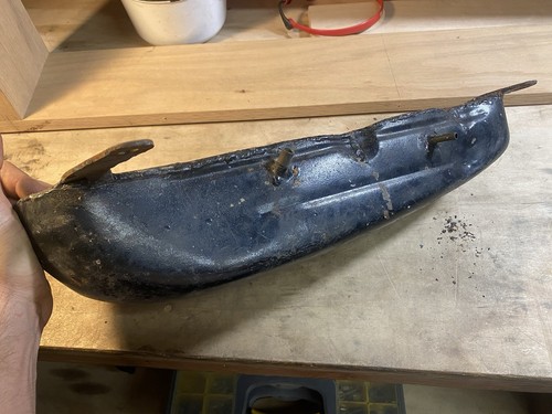 HARLEY NARROWED SPLIT TANKS CHOPPER BANANA WASSELL FLATHEAD PANHEAD ...