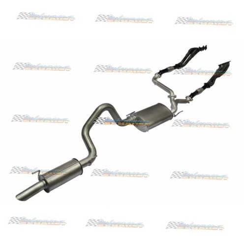 MANTA Extractors & 3" Exhaust for Toyota Landcruiser 100 Series 4.7L V8 ...