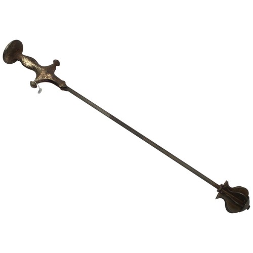 Vintage Indian Gurz Guraj Gurj Mace Gotta Sikh Maratha Hand Forged ...