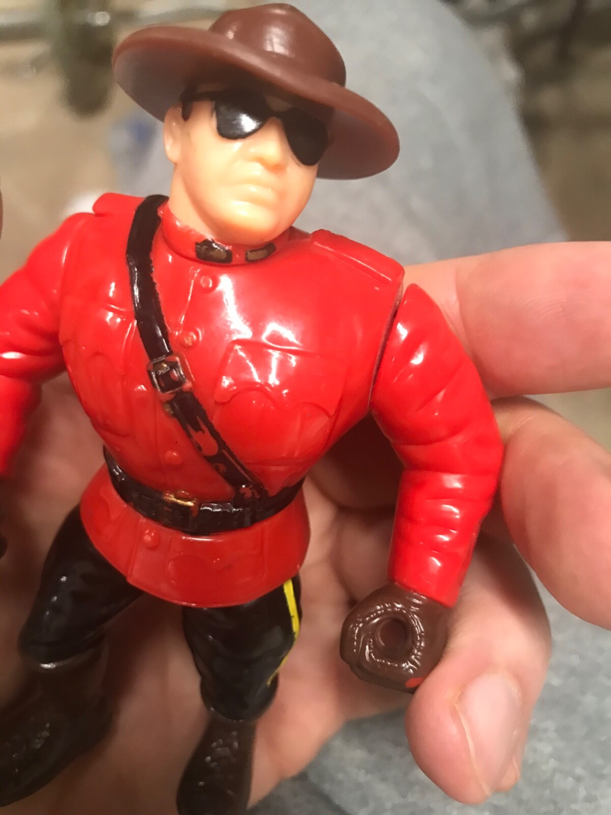 WWF Hasbro I’m the Mountie Series 5 IC Champ 🔥 free ship WWE Jacques ...