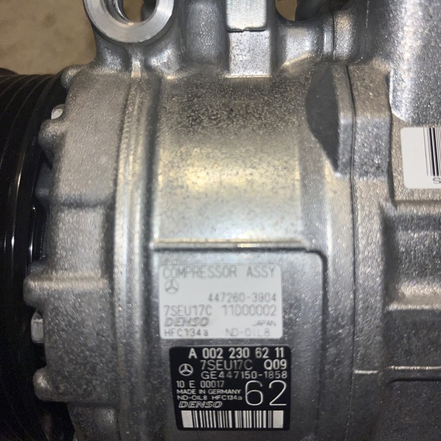 AC Compressor 0022306211 Fits 2012 MERCEDES BENZ S550 W221 for sale ...