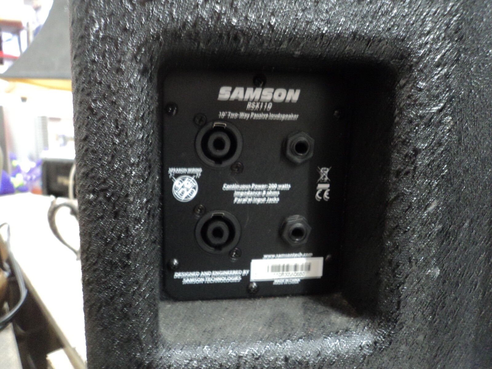 pairs 10in two way passive Samson RSX 110 | eBay