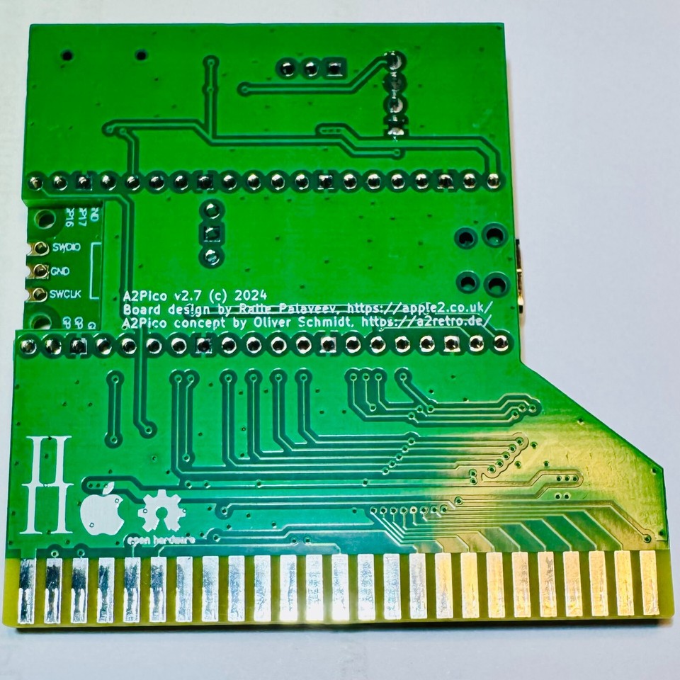 A2Pico - multifunctional Apple II peripheral card utilizing a Raspberry Pi Pico | eBay