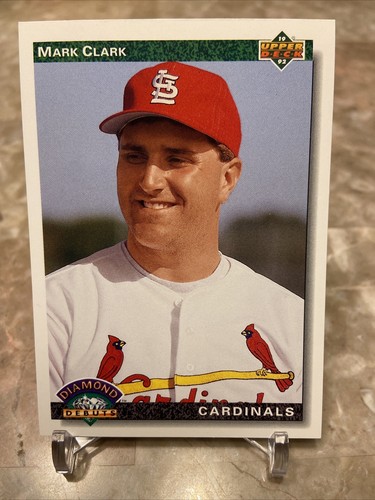 1992 Upper Deck #773 Mark Clark - St. Louis Cardinals Diamond Debuts NM ...