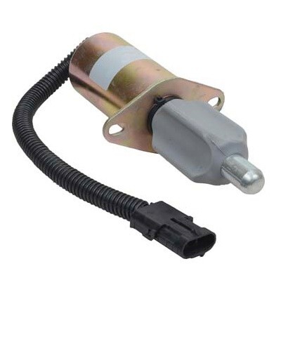12V SHUT DOWN SOLENOID FOR CUMMINS INDUSTRIAL ENGINE 6CT 6CTA 8.3L PNS ...