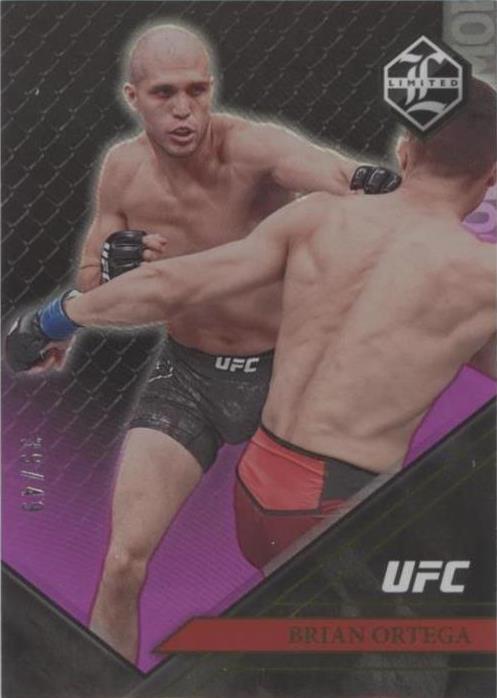 2023 Panini Chronicles UFC - Limited Brian Ortega #213 Purple /49 for ...