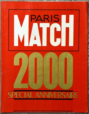 Magazine Paris-Match n° 2000 - Special anniversaire | eBay