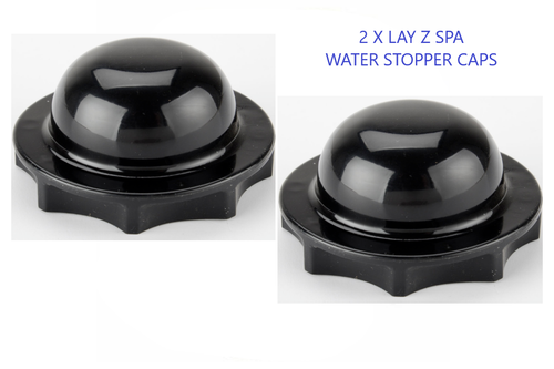 2 x Lay Z Spa Hot Tub Spare Part Water Stopper Cap For Hot Tubs Brand ...