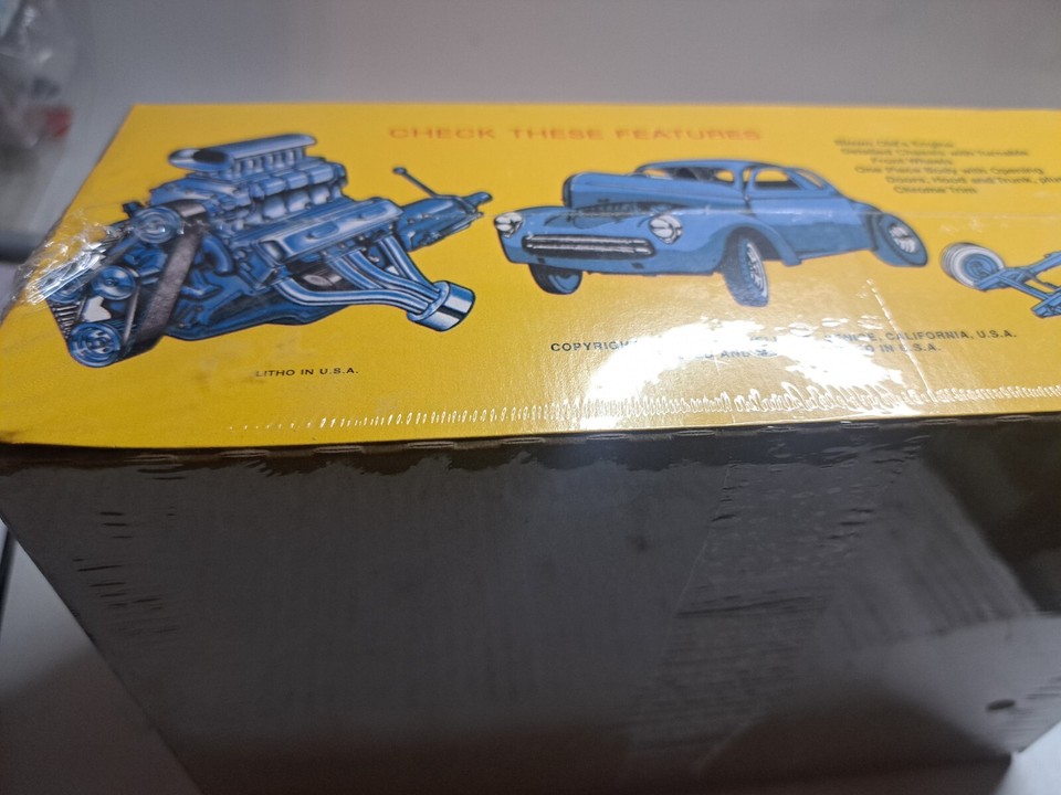 Revell 1/25 1941 41 Willys Stone Woods Cook Blown NHRA Gasser Model Kit ...