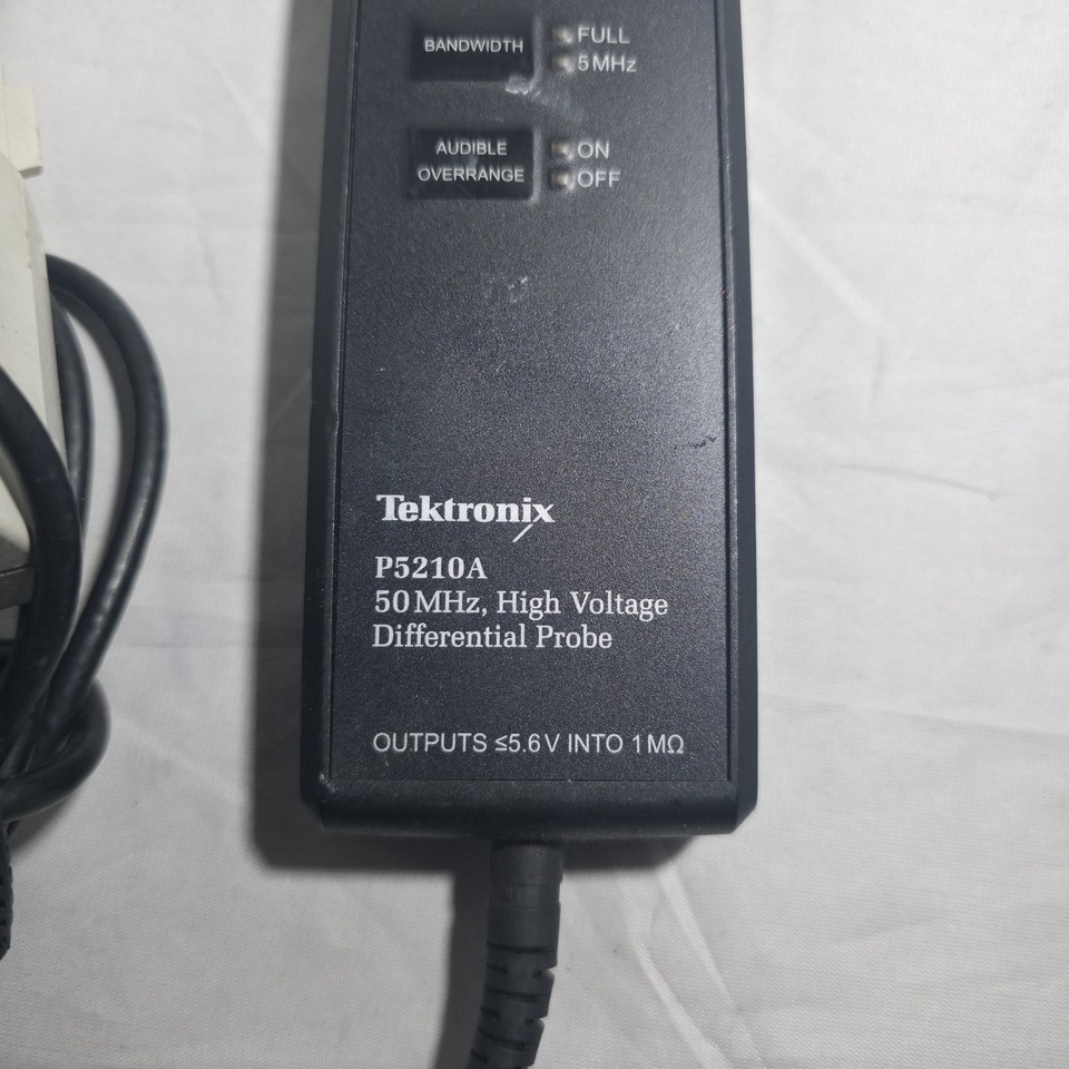 Tektronix P5210A 5600V 50 MHz High Voltage Differential Probe *UNTESTED ...