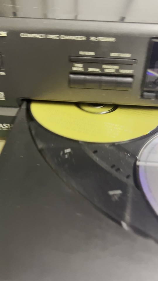 TECHNICS SL-PD888 5 Compact Disc Changer MASH CD Player 30 Day ...