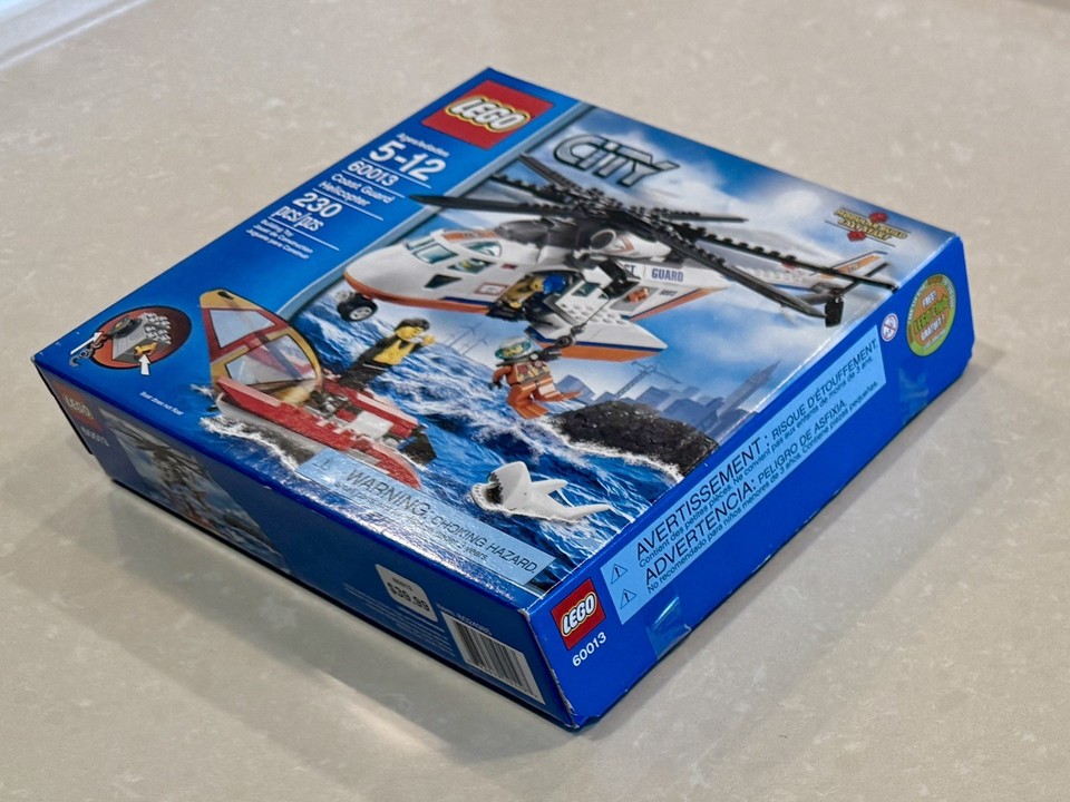LEGO 60013 City Coast Guard Helicopter NEW in Sealed Box Rare Retired ...