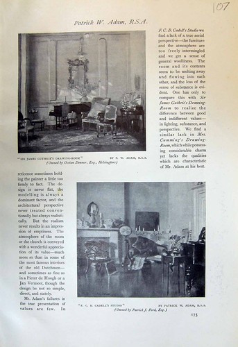 Old James Guthrie Drawing Room Adam Cadell'S Studio Luxembourg Garden ...