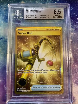 Pokémon TCG Super Rod Scarlet & Violet - Paldea Evolved 276/193 Holo ...