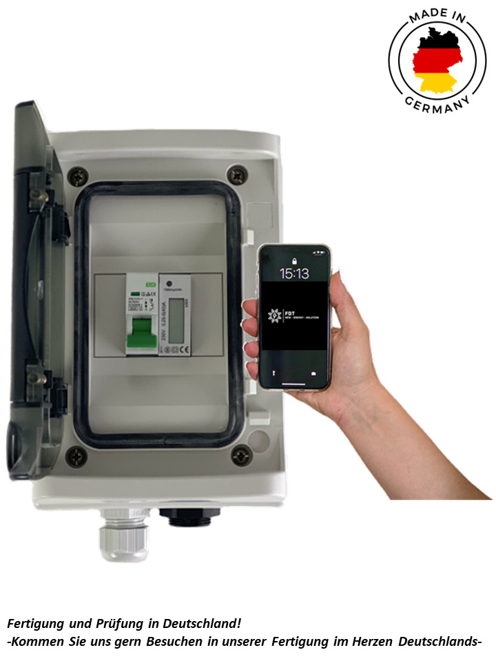 Gridbox / Einspeisesteckdose-Wieland / Ertragsmesser / Sicherung / SOLO ...